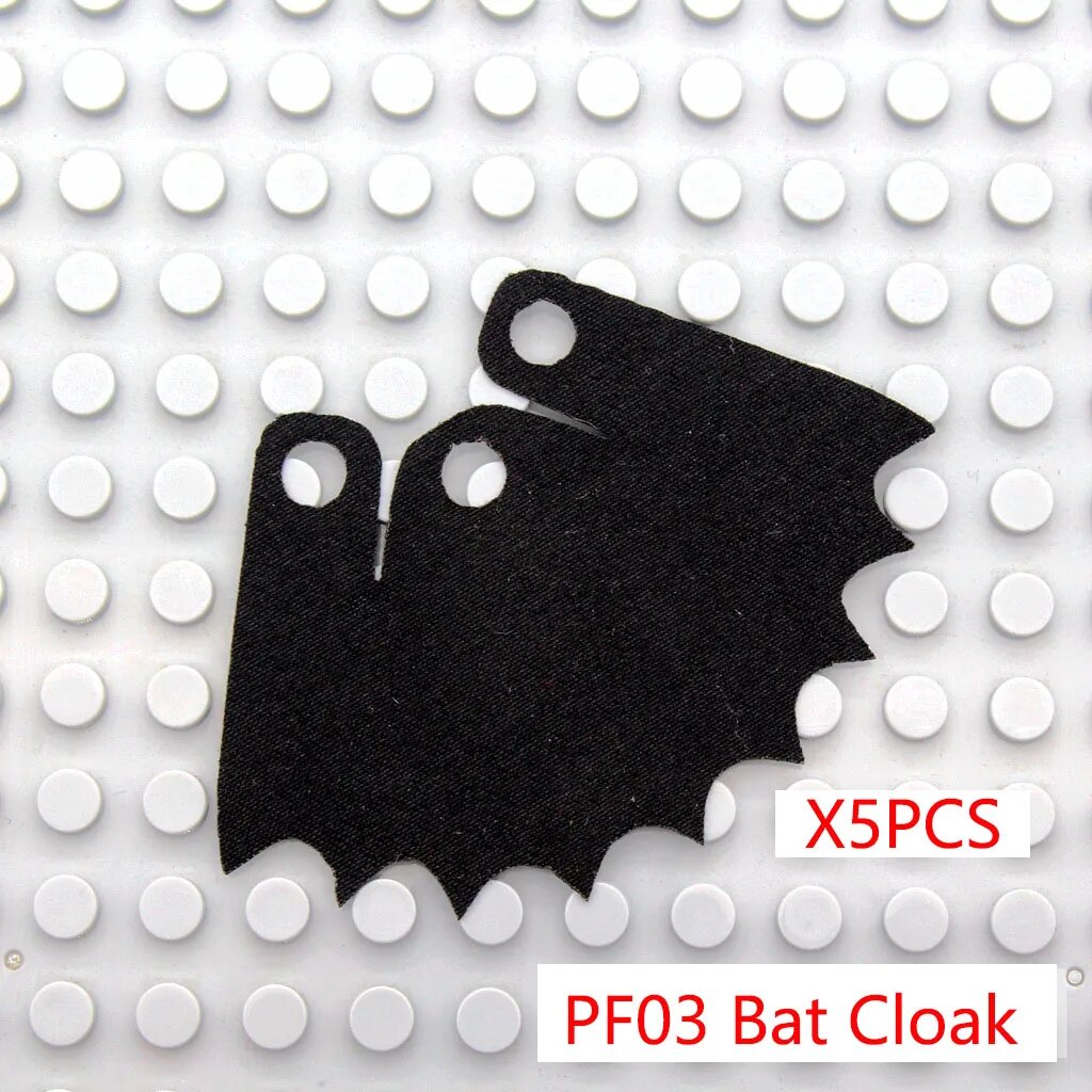 Конструктор BRICKPANDA мини-кирпичики солдаты пластик черный многоцветный Черный, PF03-Black-5PCS