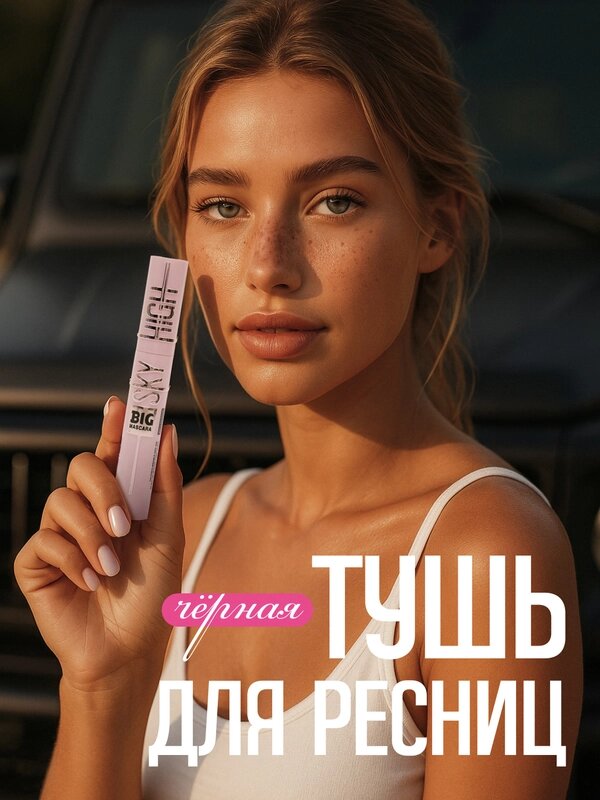 Тушь для ресниц Sky High с эффектом по-настоящему невероятного объема и удлинения, черная