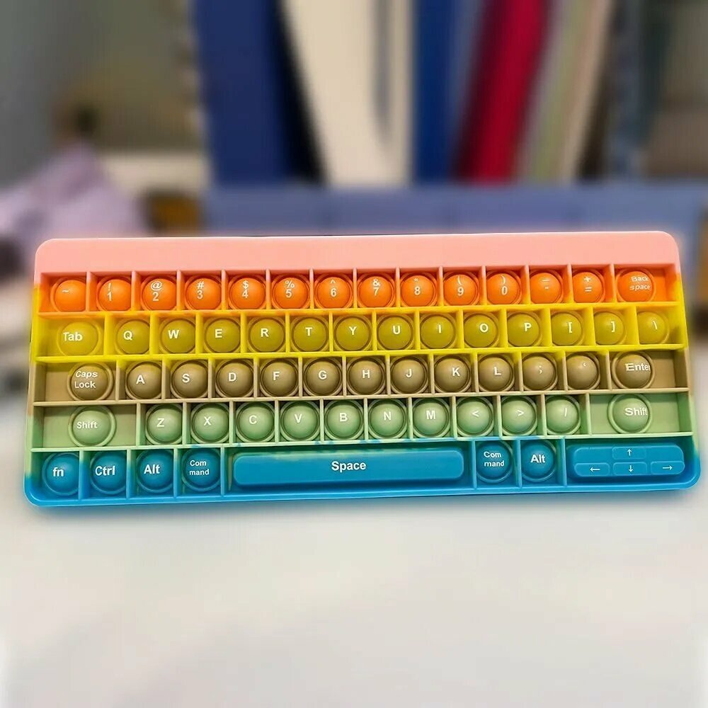 Поп ит антистресс игрушки, большой POP IT симпл димпл(макароны)