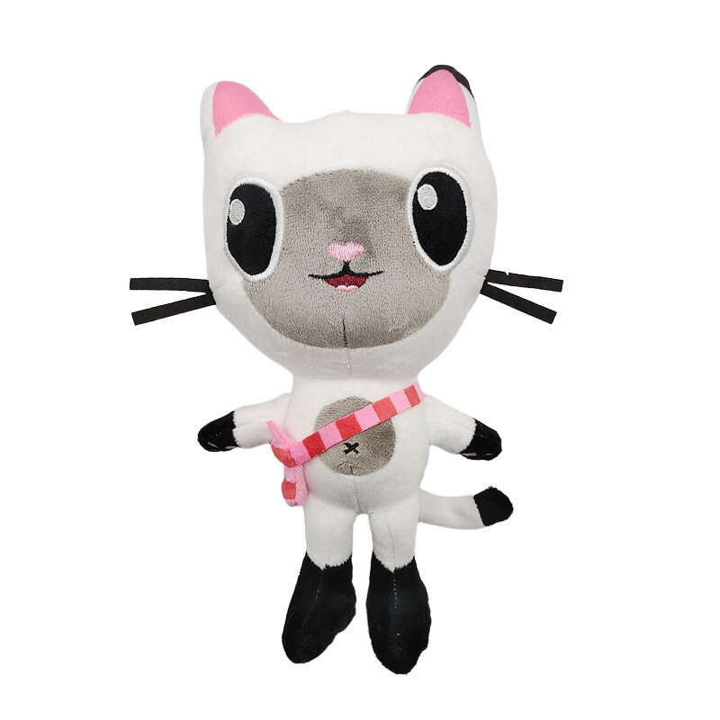 2026 Новейшая кросс-бордерная игрушка Gabby's Dollhouse Gabby&39; Dollhouse Car Cat Beauty Cat Плюшевая игрушка