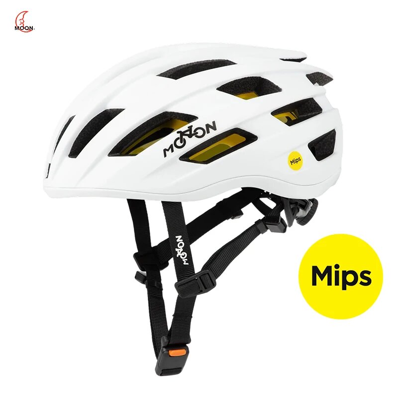 MOON Upgrade MIPS Велосипедный шлем для взрослых Белый, L 58-61cm, White