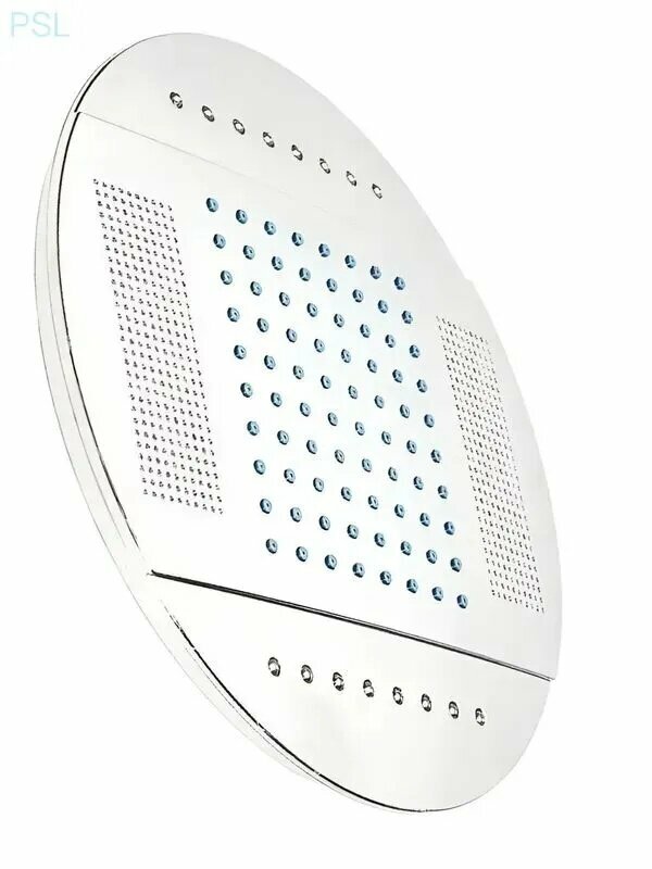 Лейка для душевой кабины 250 мм верхний тропический душ с LED подсветкой