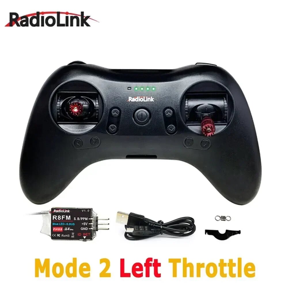 Radiolink Neue T8S 2,4G 8-канальный контроллер для дронов M2 T8S R8FM