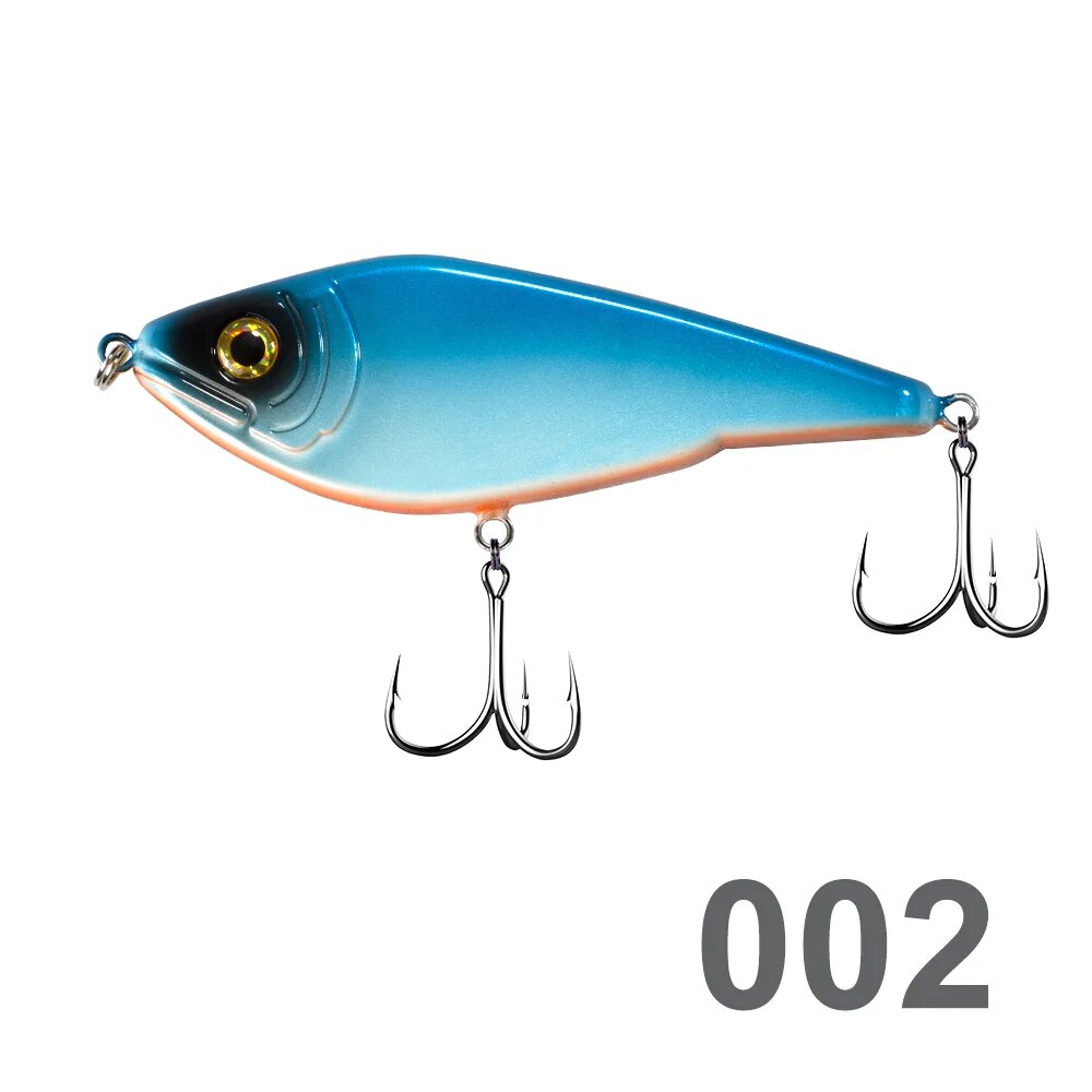 Hunthouse Jerkbait Muskies Pencil, 90/120 мм, 25/50г 90mm 25g, 002