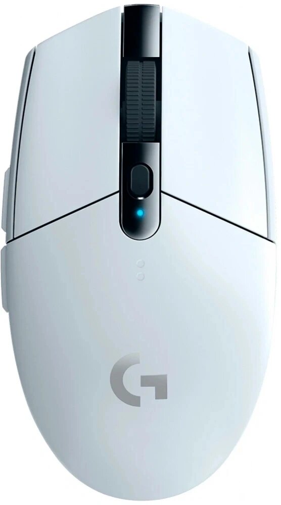 Мышка беспроводная LOGITECH компьютерная G304 Lightspeed белая
