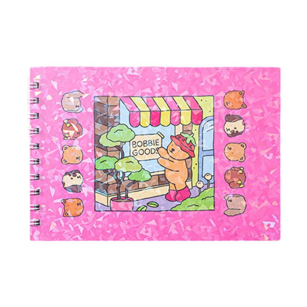 Книжка-раскраска в Твердом переплете Веселая Раскраска для Малышей Развивающая Книжка для рисования