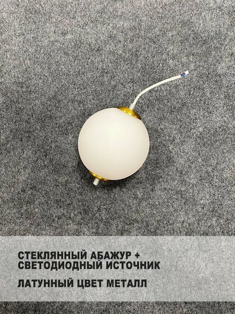 Стеклянный абажур