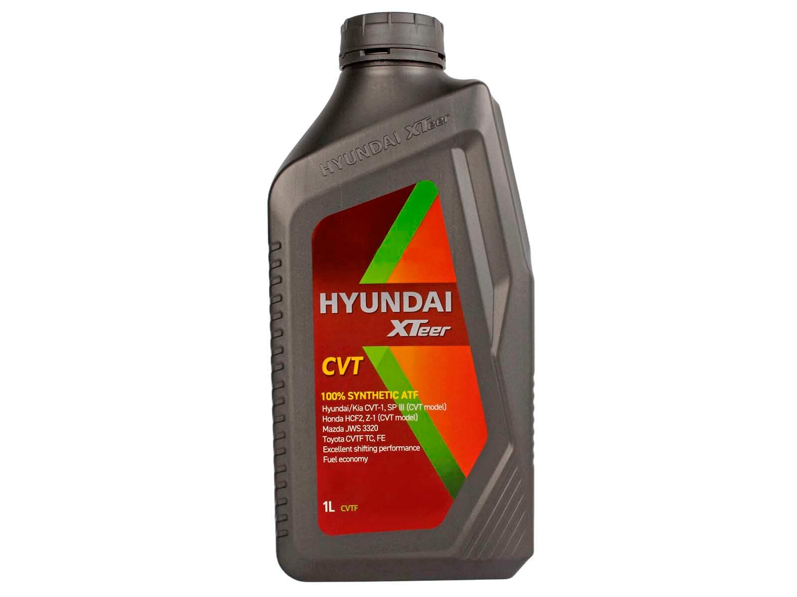 Жидкость трансмиссионная HYUNDAI XTEER 1011413 CVT 1л