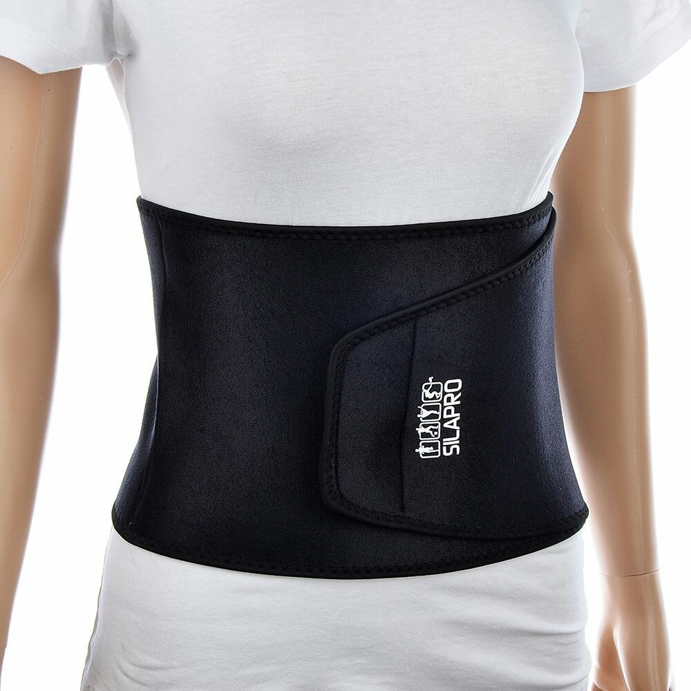 Пояс для похудения на липучке. Размер 118х20,5см. Материал неопрен, полиэстер.