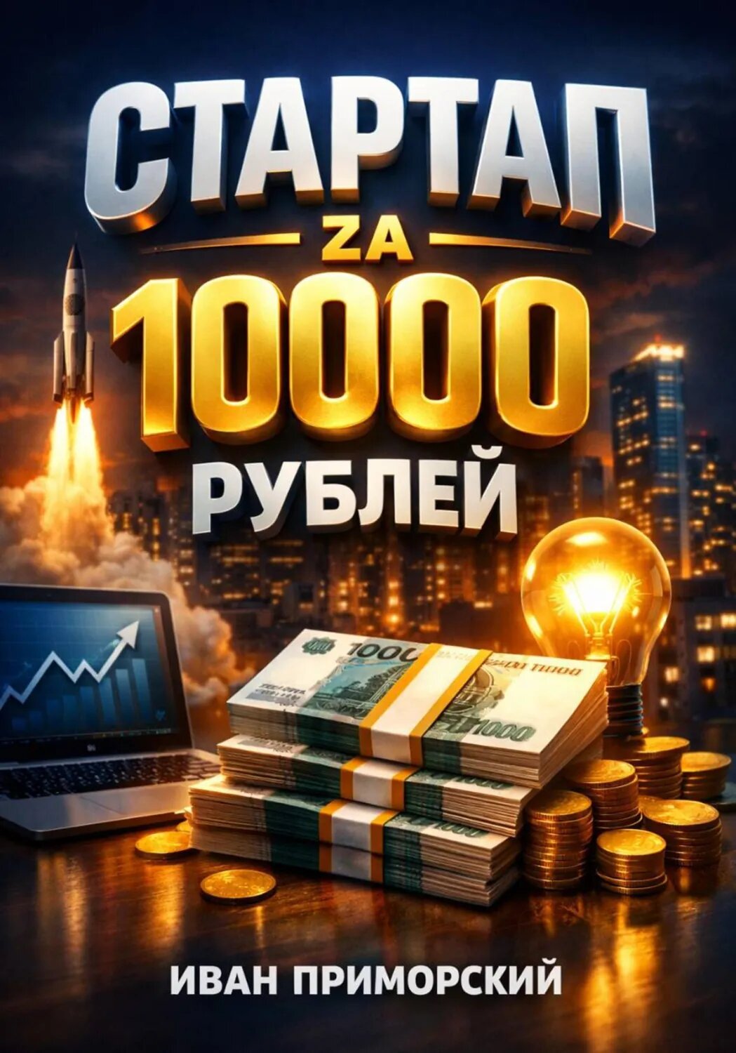 Стартап за 10000 рублей [Цифровая книга]