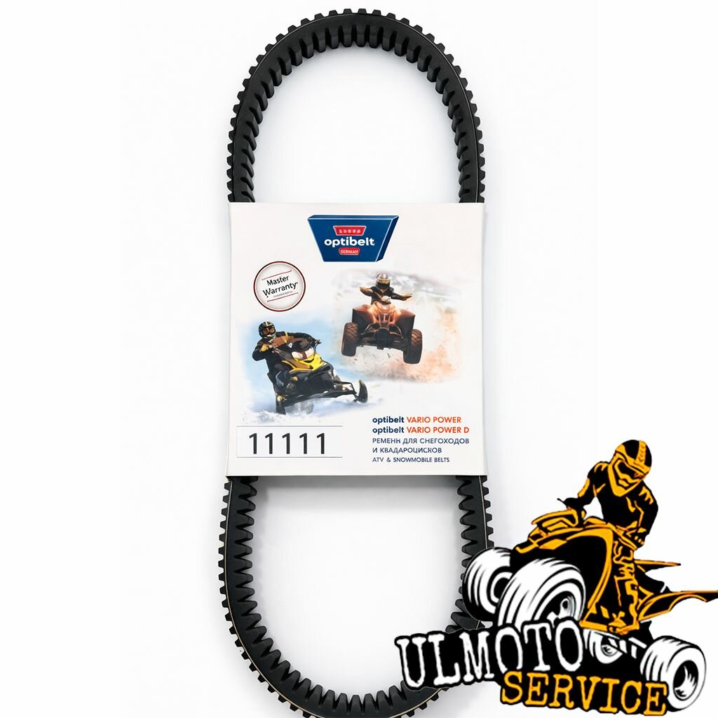 Ремень вариатора Optibelt 11111, BRP Ski-Doo Lynx Yamaha Тайга Буран Viking Tinger