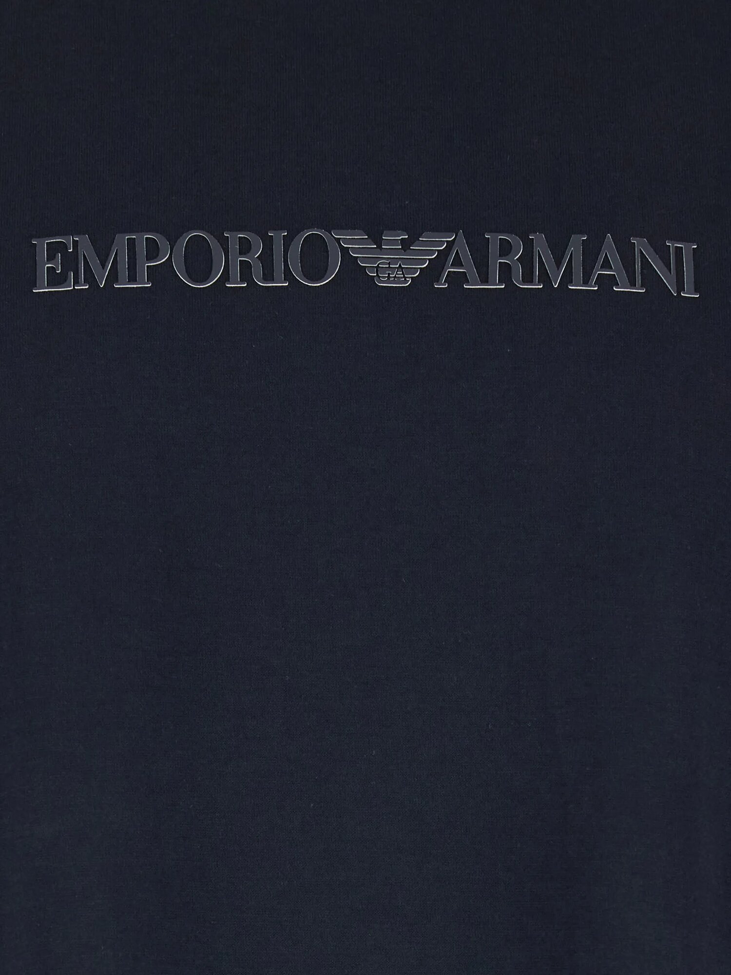 Футболка EMPORIO ARMANI, размер 46, cиний — фото 1
