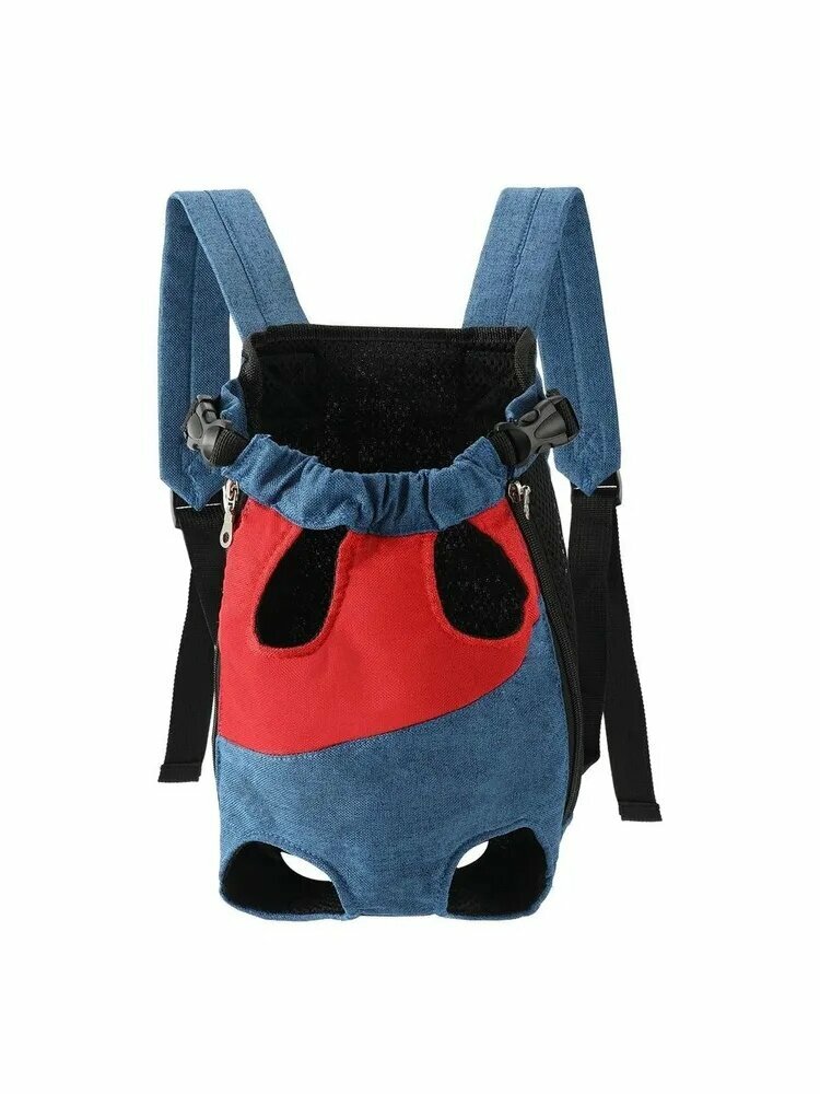 Переноска для кошек и собак мелких пород / Сумка рюкзак слинг через плечо для домашних животных