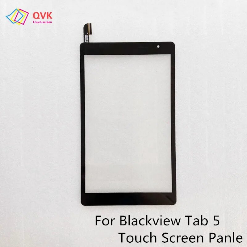Сенсорный экран для планшета Blackview Tab 5 детский, емкостный сенсорный экран с цифровым преобразователем, датчик, внешняя стеклянная панель Tab 5, черный, 8 дюймов, 1 шт.