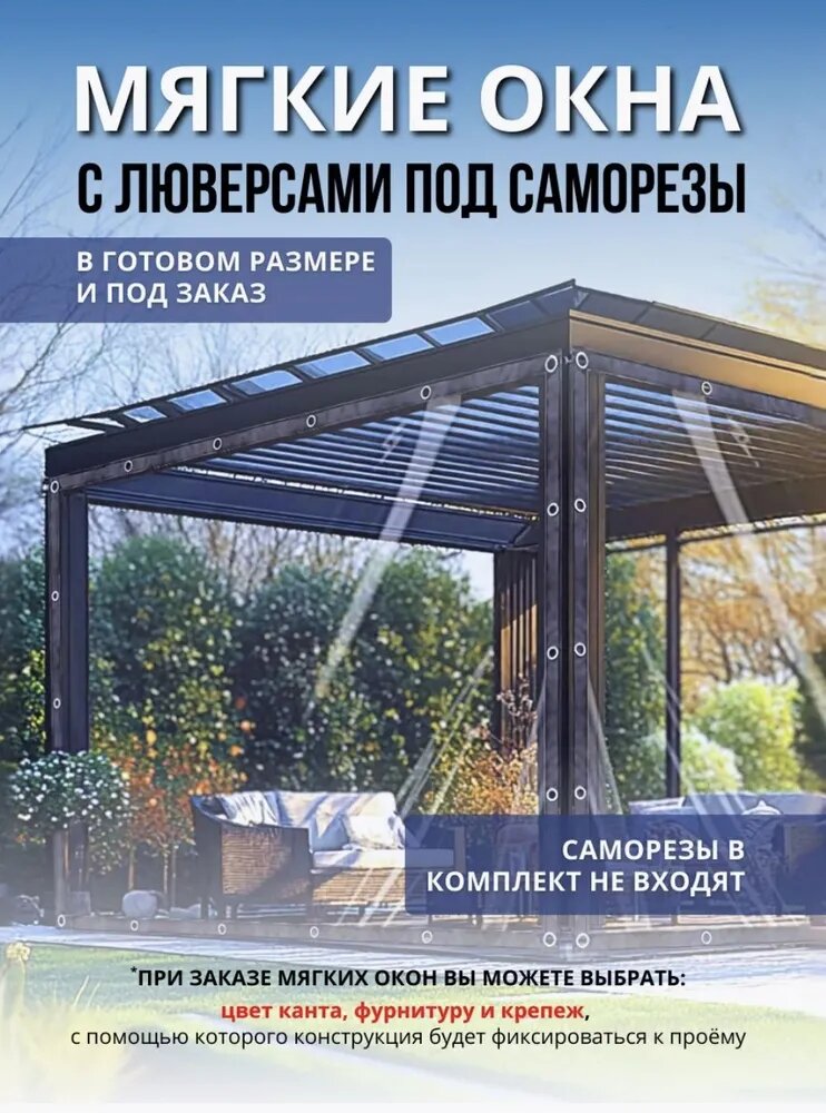 Прозрачный водонепроницаемый Тент универсальный защитный укрывной с металлическими люверсами,100*200cm