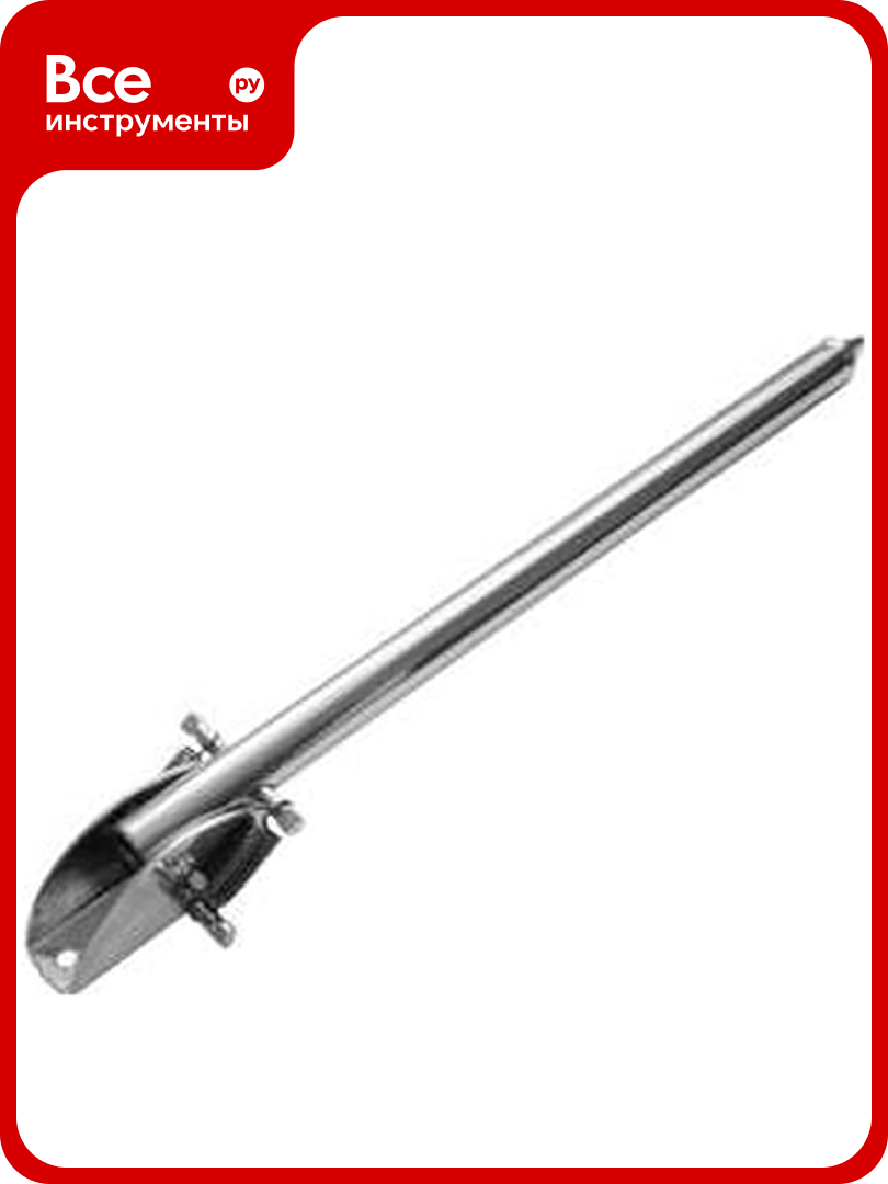 Упор воротный DOMART 300 мм хром 4660015162634