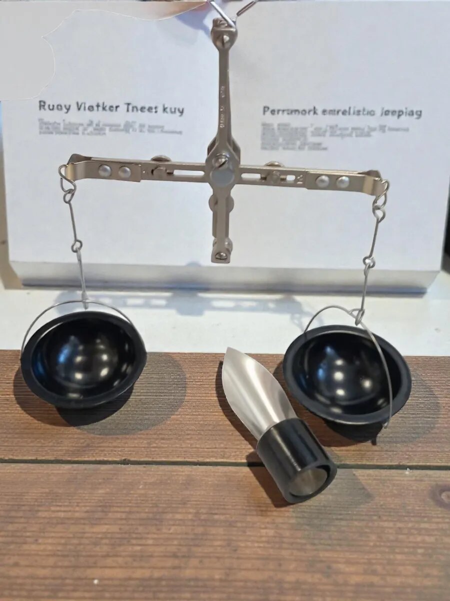 Ручные равноплечие весы для сыпучих материалов