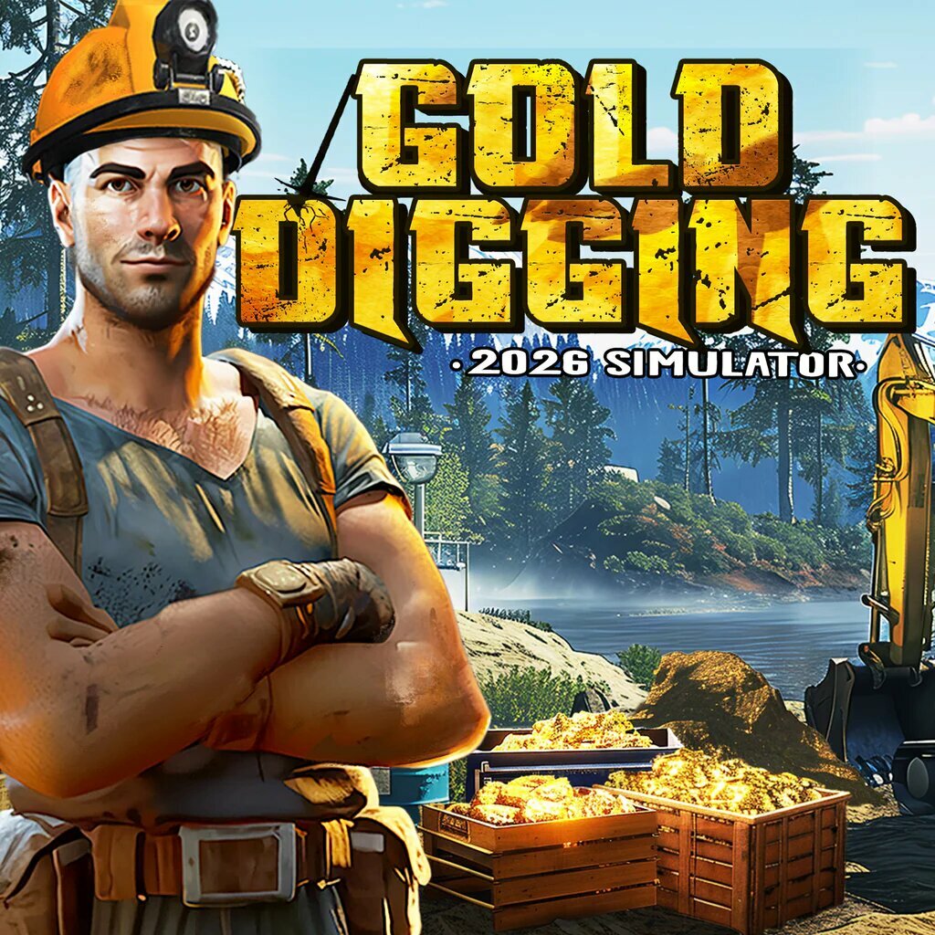 Gold Digging 2026 Simulator для Sony PlayStation | PS4 и PS5 | Игра навсегда | Быстрая доставка