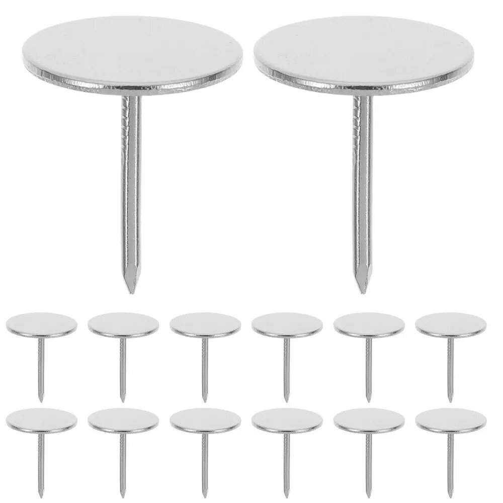 20 шт. мебельные кнопки, плоские гвозди, пузырьковые, размеры