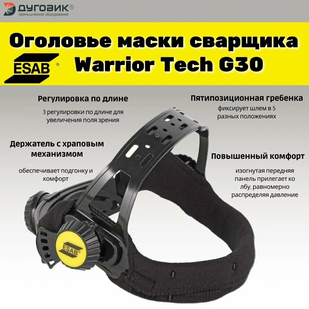 Оголовье для сварочной маски