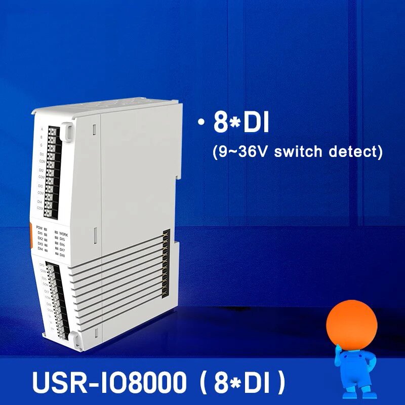 USR-IO8000 (8*DI) Extender