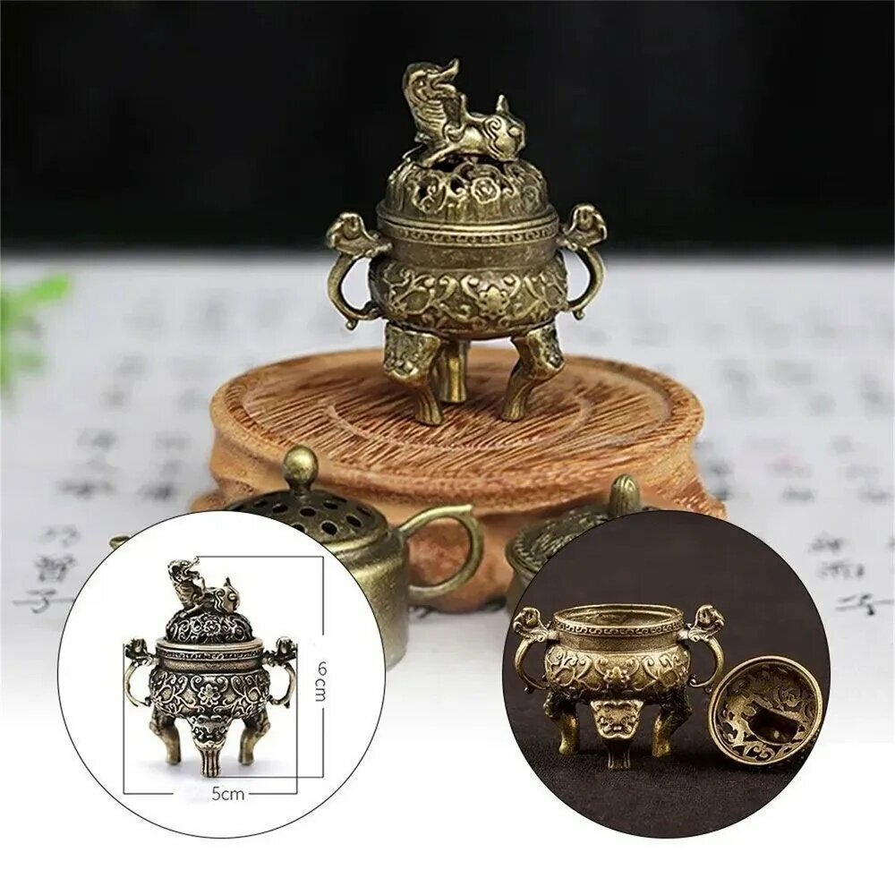 Кадильница для благовоний и ладана, подставка кадило для медитаций
