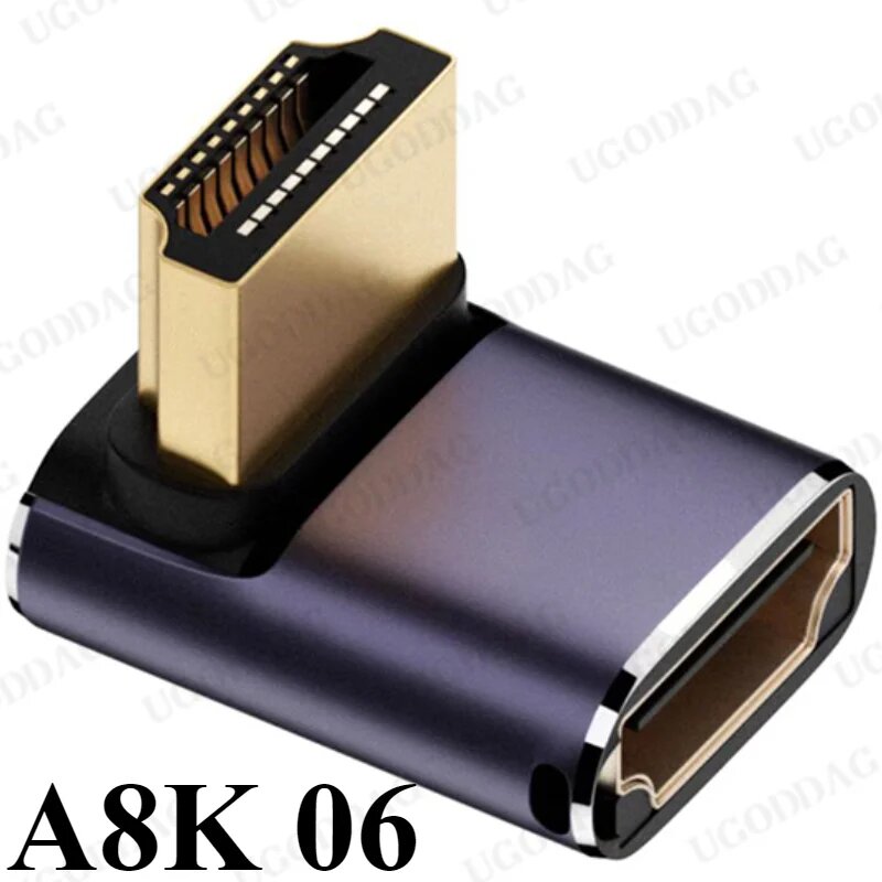 HDMI-адаптер 8K 4K 120Гц, Цвет: A8K 06