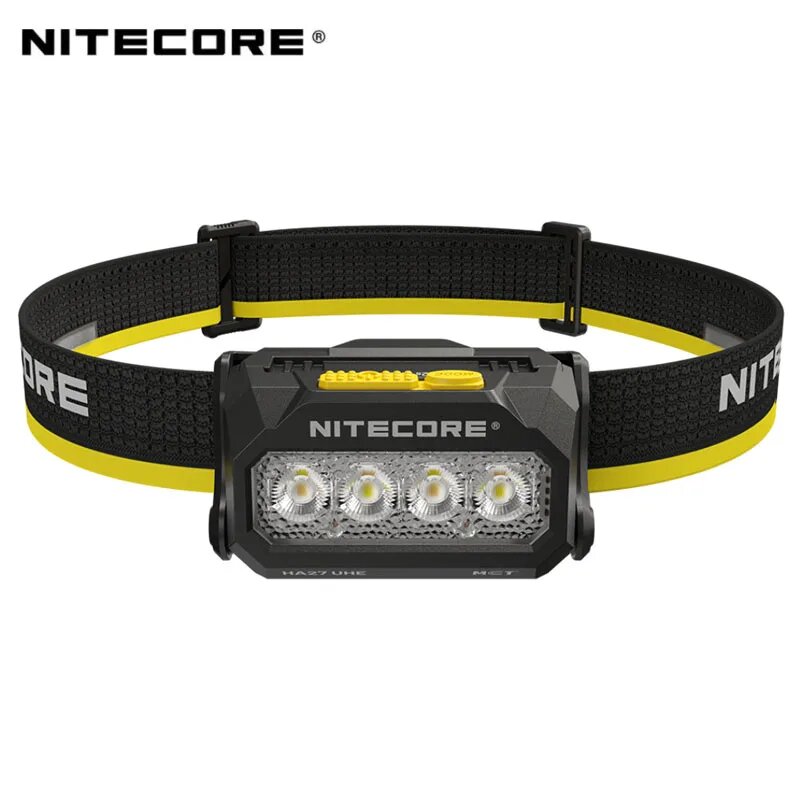 Налобный фонарь NITECORE HA27 UHE, модульный, на батарейках ААА, 3 цветовые температуры, 800 люмен, светодиодный, с аккумулятором HLB1500, для ночных пробежек и кемпинга