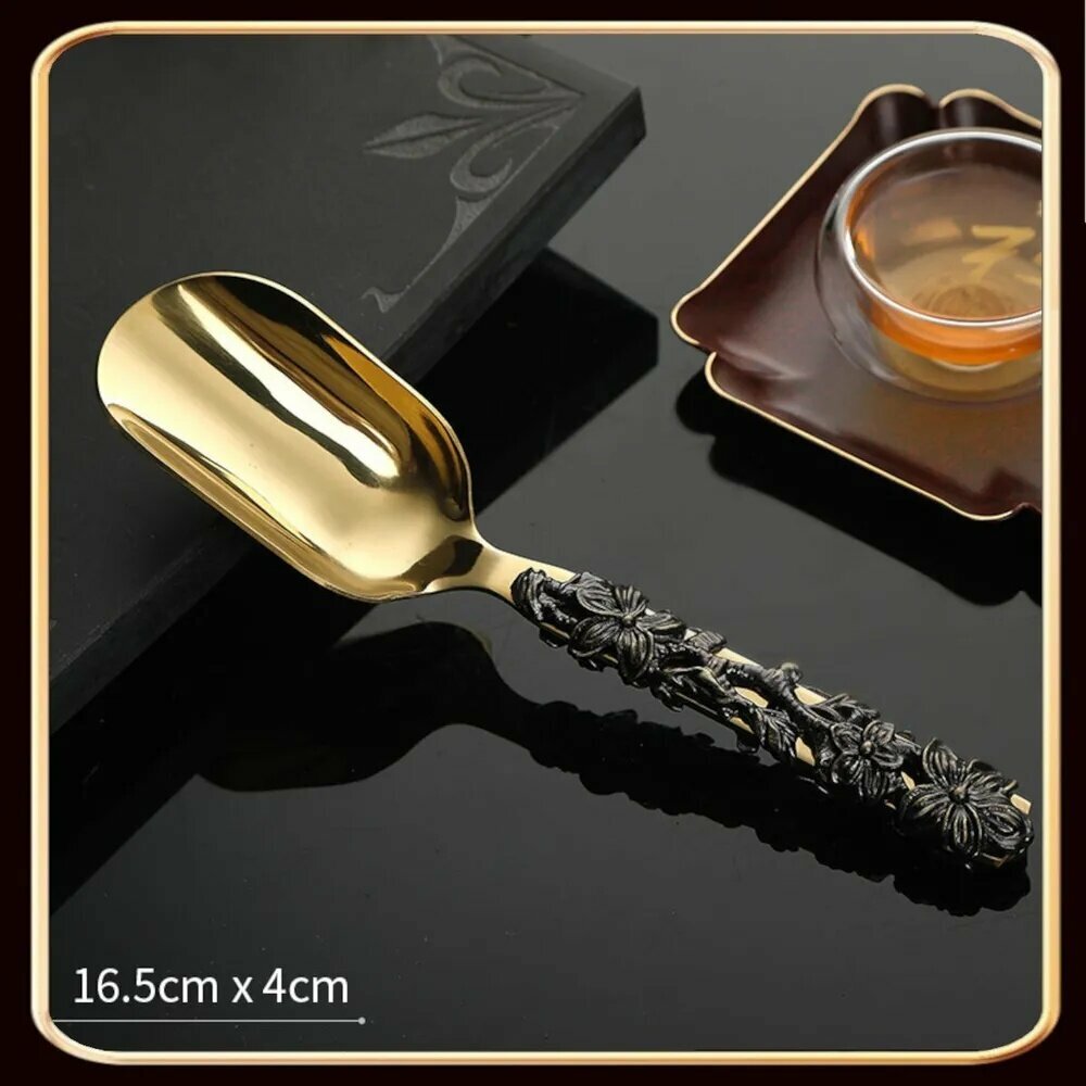 Ложка столовая 1 предм. золотой, бронза