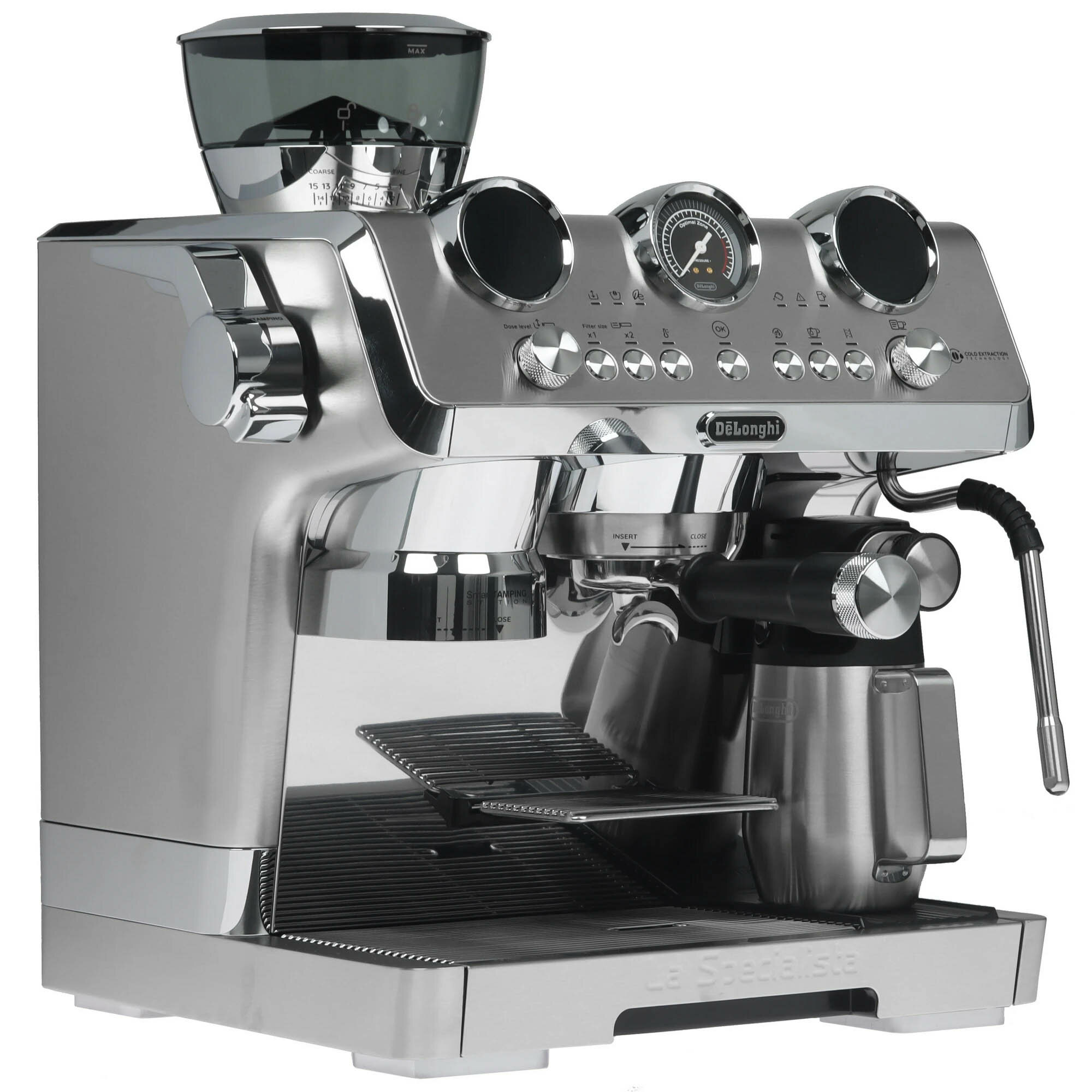 Кофеварка Delonghi EC9885. M серебристый