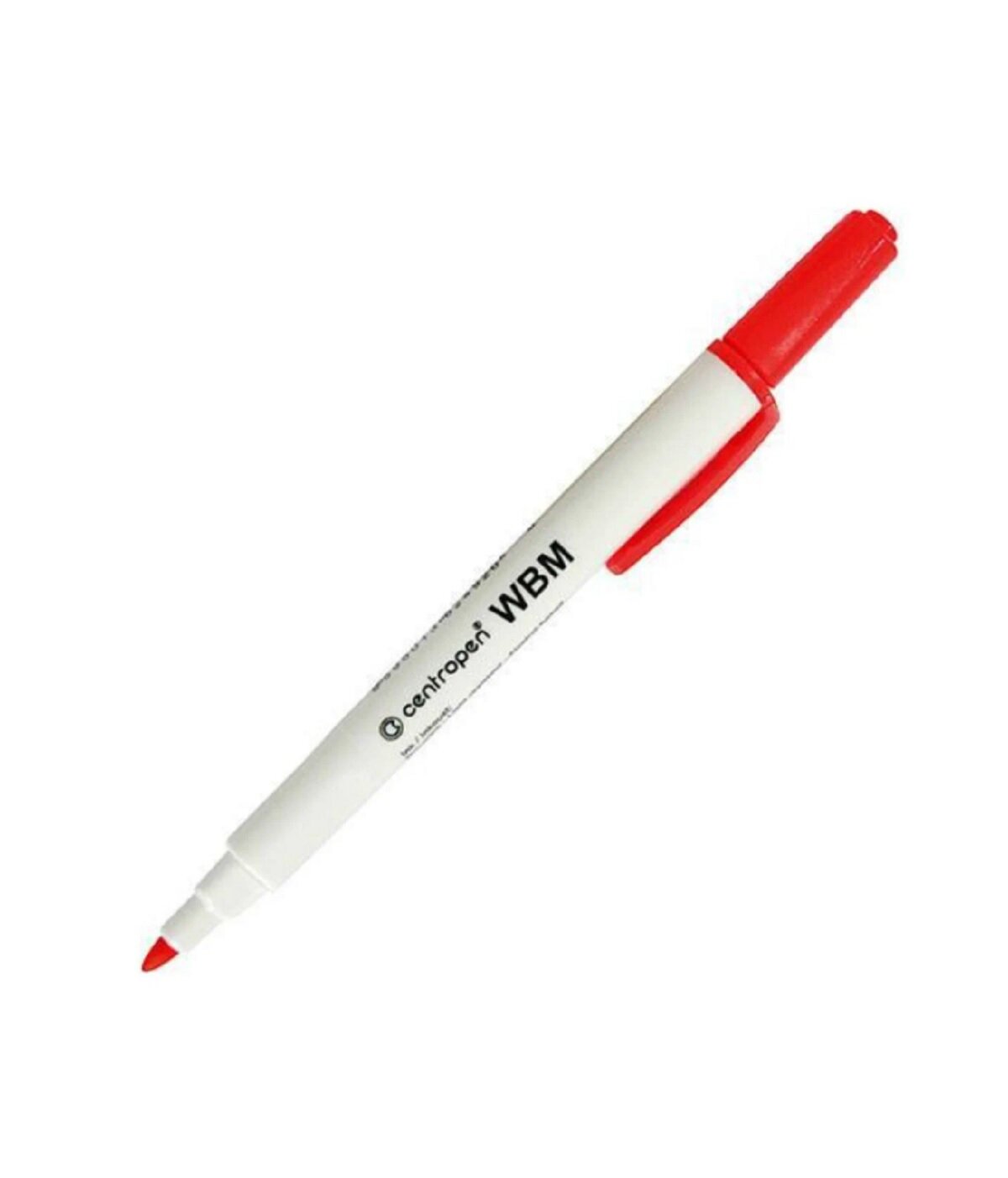 Маркер 1 шт для белых досок Centropen WHITE BOARD 1,8 мм красный, круглый наконечник
