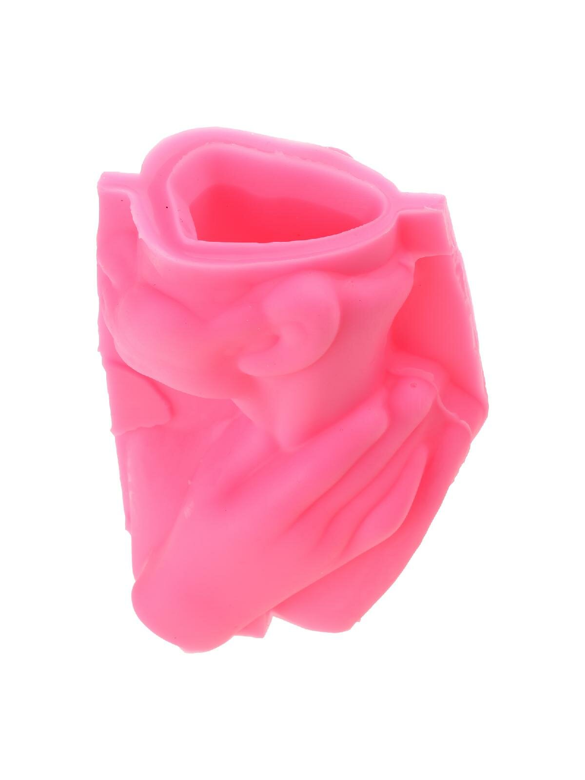 Ручной сундук мужской бюст ваза силиконовая форма