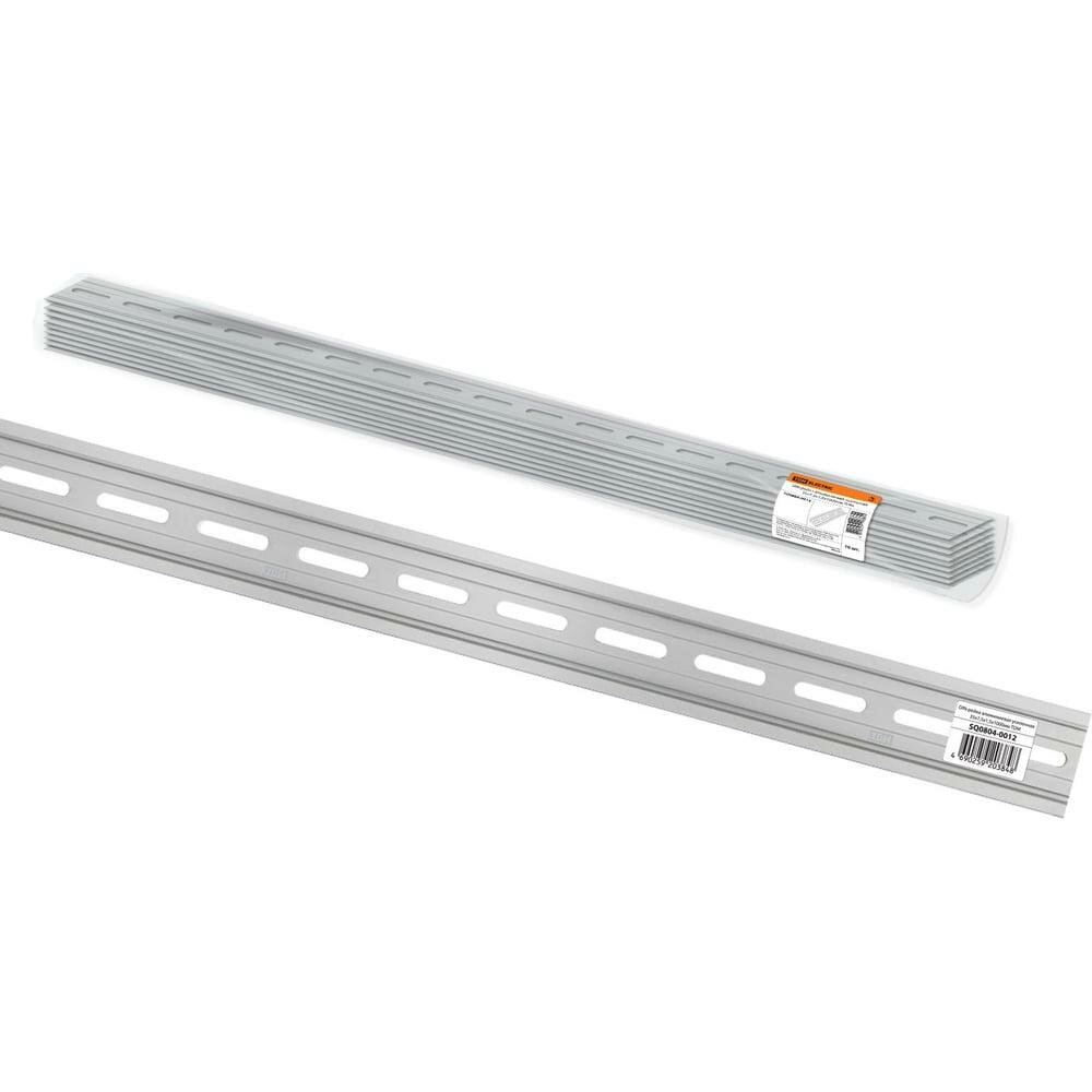 DIN-рейка 1м перфорированная алюминиевая усиленная TDM ELECTRIC SQ0804-0012