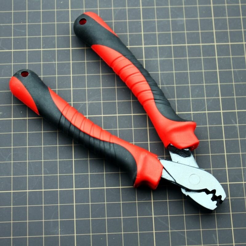 Щипцы для медных труб Kudiao, щипцы для обжима алюминиевых труб, щипцы для обжима морской рыбалки, щипцы для обжима стальной проволоки, рыболовные принадлежности, набор для рыбалки Loni, инструмент для обжима