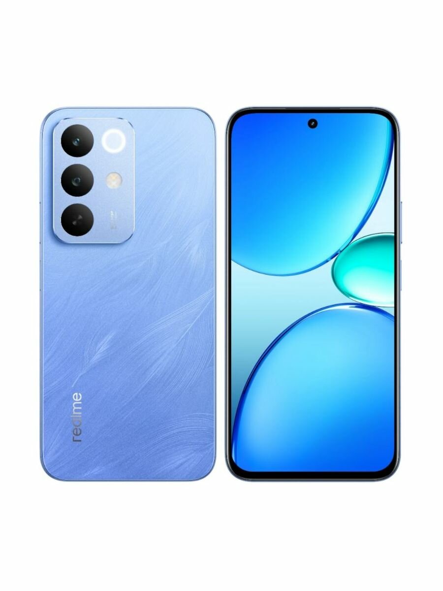 Смартфон Realme C85 6/128GB, экран 6.8, 1570 х 720, камера 50МП, Голубой