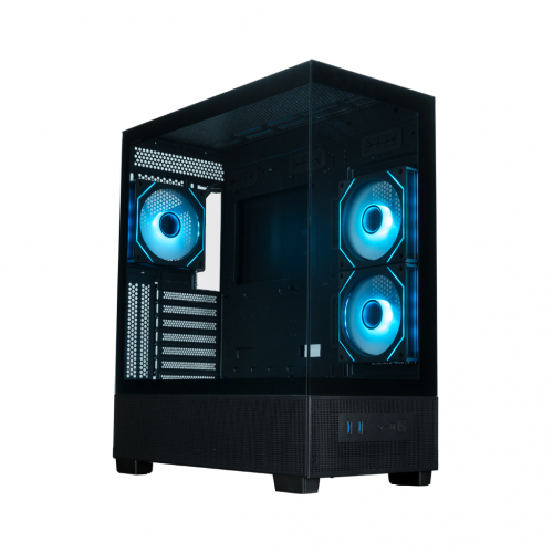 Корпус Xastra Q500 3ARGB-C10, черный