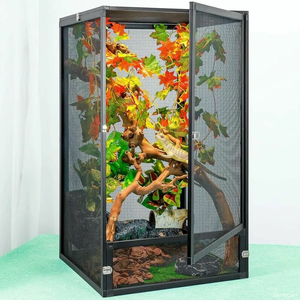 Эксклюзивный террариум для содержания леопардовых гекконов, бородатых агам, бананоедов и хамелеонов