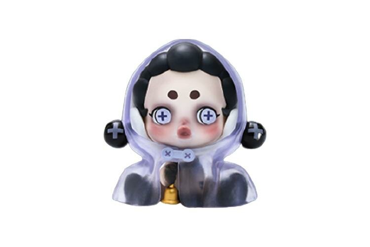 POP MART SKULLPANDA Джунгли Замок Коллекция Фигурки Слепые боксы, Confirmed-Bell Ringer (Open)