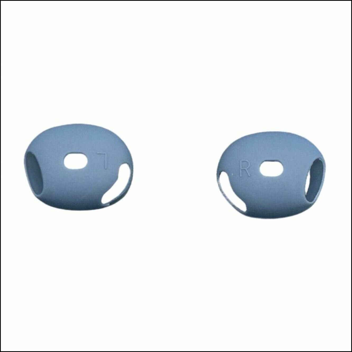 Силиконовый чехол для наушников AirPods 4 темно-синий, защита от ударов и царапин, тонкий профиль, удобная посадка