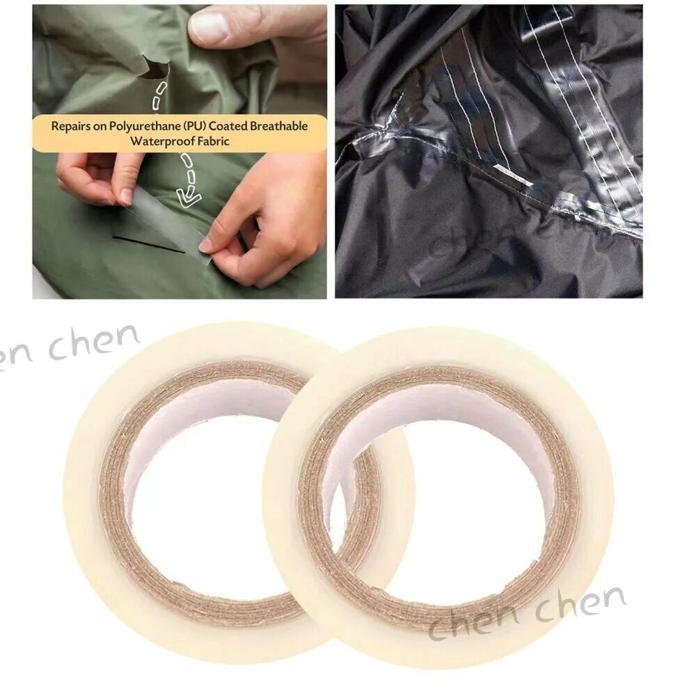 Клейкая ремонтная лента для герметизации швов, водонепроницаемая для тканевой палатки для одежды - 40 м