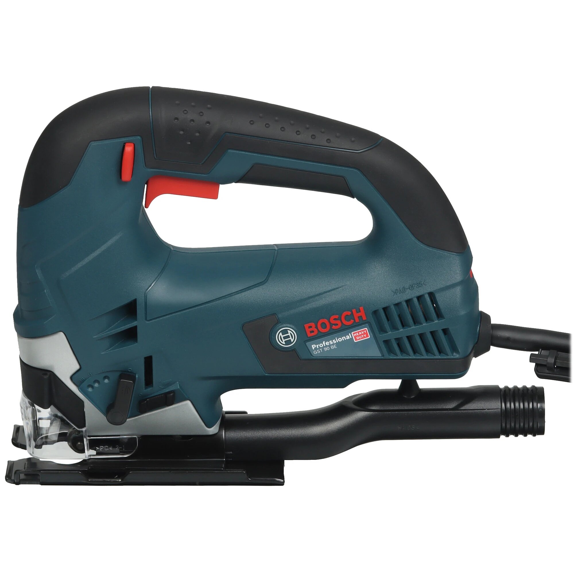 Электролобзик Bosch GST 90 BE Professional (060158F001), 650 Вт, 500-3100 ходов/мин, ход пилки 26 мм