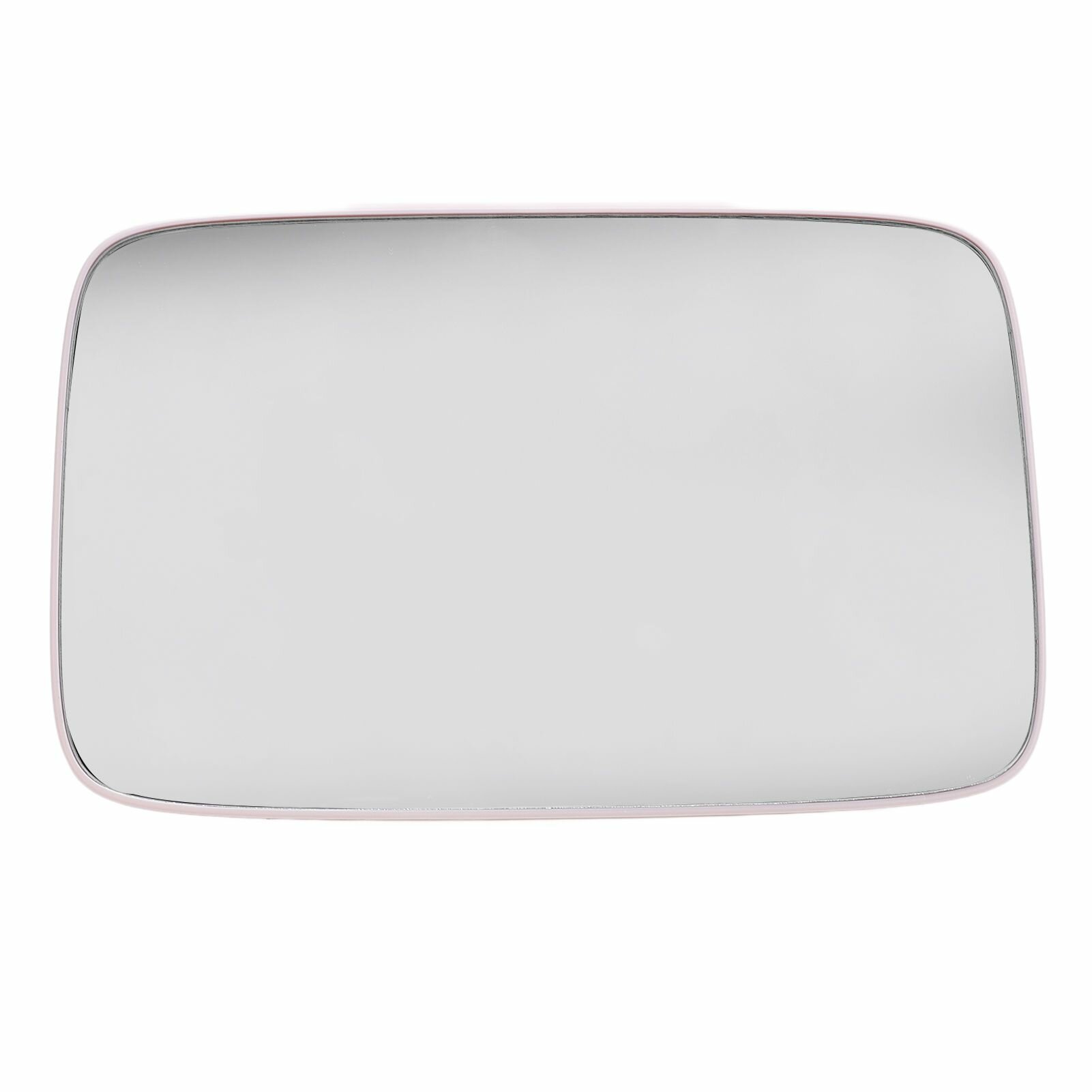 Автомобильный солнцезащитный козырек с выдвижным зеркалом для макияжа, розовый