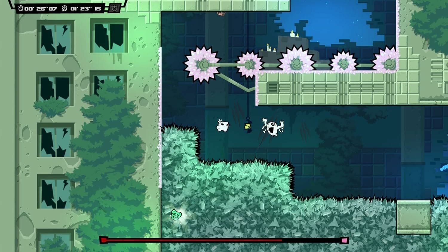 Super Meat Boy Forever (Игра на картридже) (Nintendo Switch) — фото 1