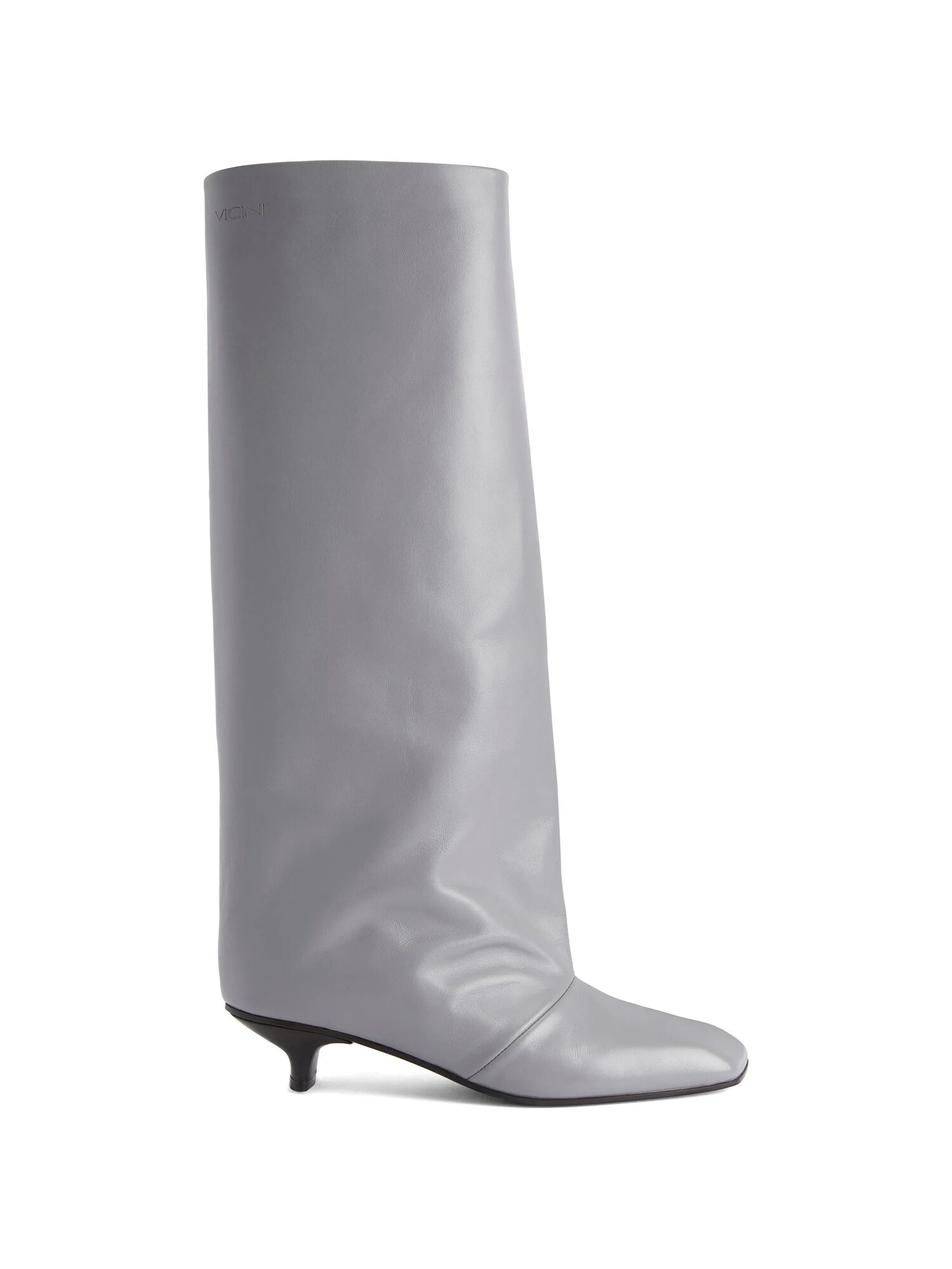 Ботинки Square-toe tube knee-high boots