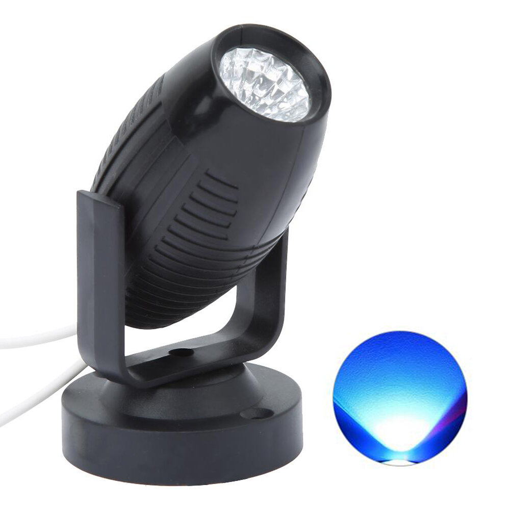 Светодиодная сценавая лампа Mini Spot Light Line Beam Sector KTV Flash Scan Light, входное напряжение AC85-265V, цветов: красный, зеленый, синий, белый, теплый белый, фиолетовый, RGB (7 вариантов), цвет корпуса: черный, белый (выбор), количество