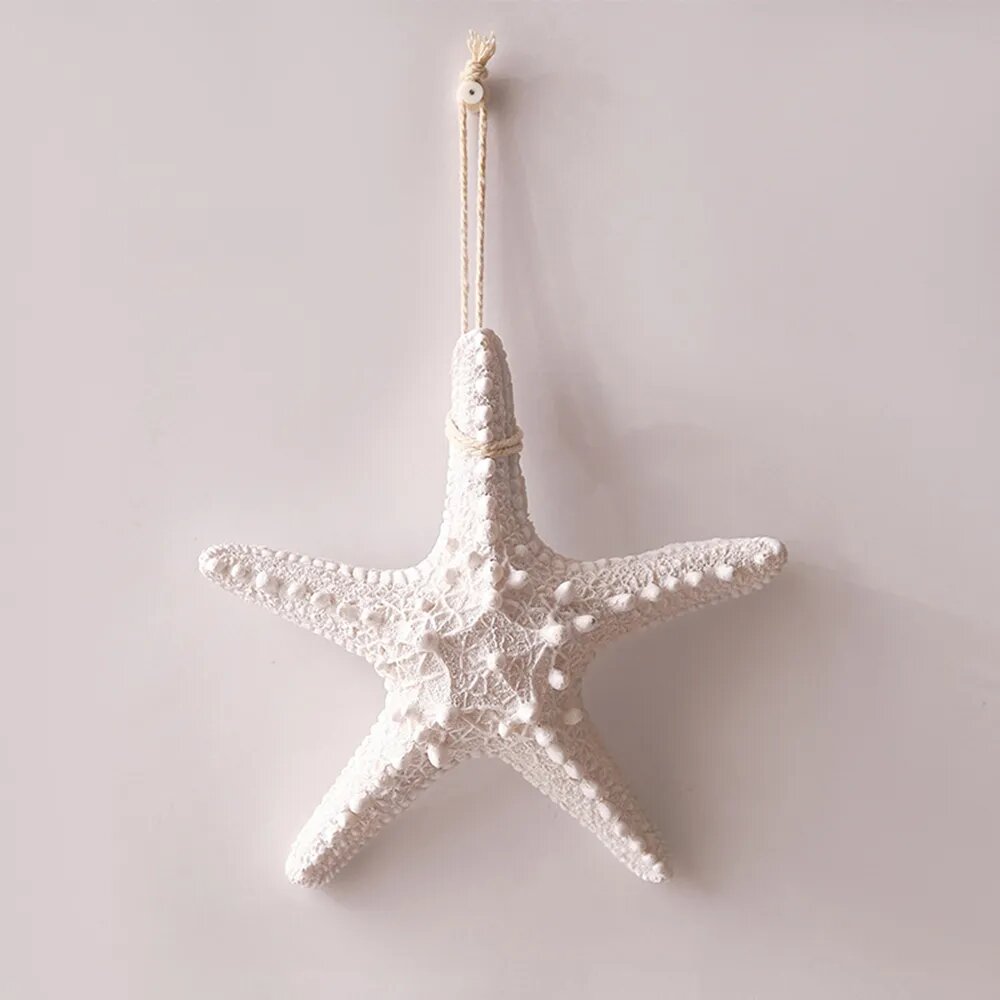 Стеновой декор Морская звезда (15 см) Смоляная подвеска для дома, фотосессий. Элегантный акцент в морском стиле