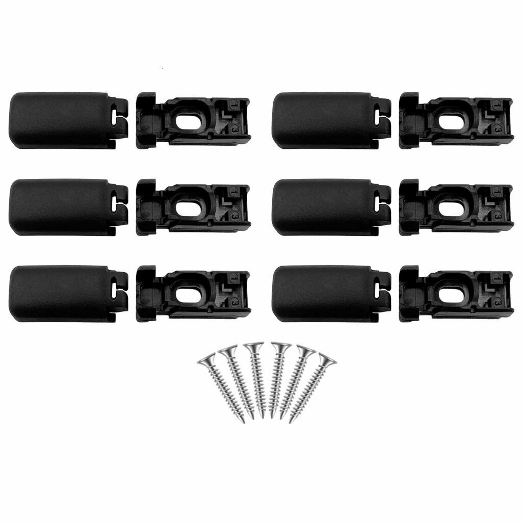 Крепёж для жалюзи (6 шт.), Черный