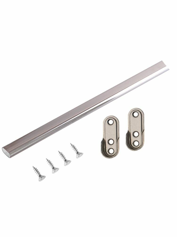 Штанга для шкафа 36 см сталь цвет хром