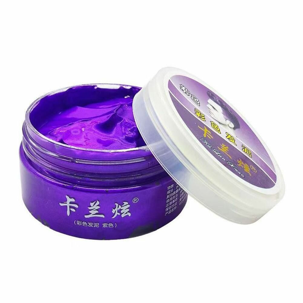 Одноразовая цветная паста для окрашивания волос