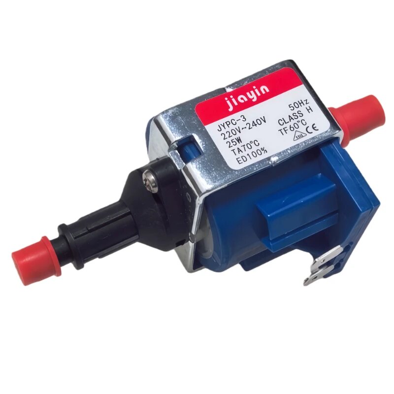Электромагнитный электромагнитный насос для утюгов, паровой швабры, отпаривателя, запчасти клапана кофемашины, 1 шт, 220 В до 240 В, 25 Вт, 50 Гц